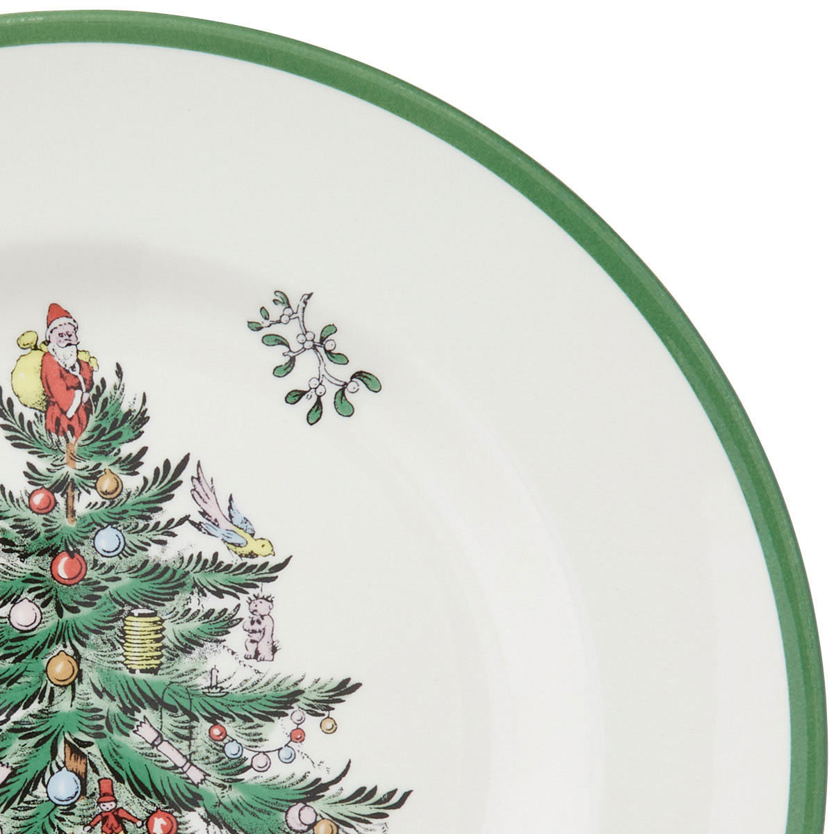 Christmas Tree Salad Plate