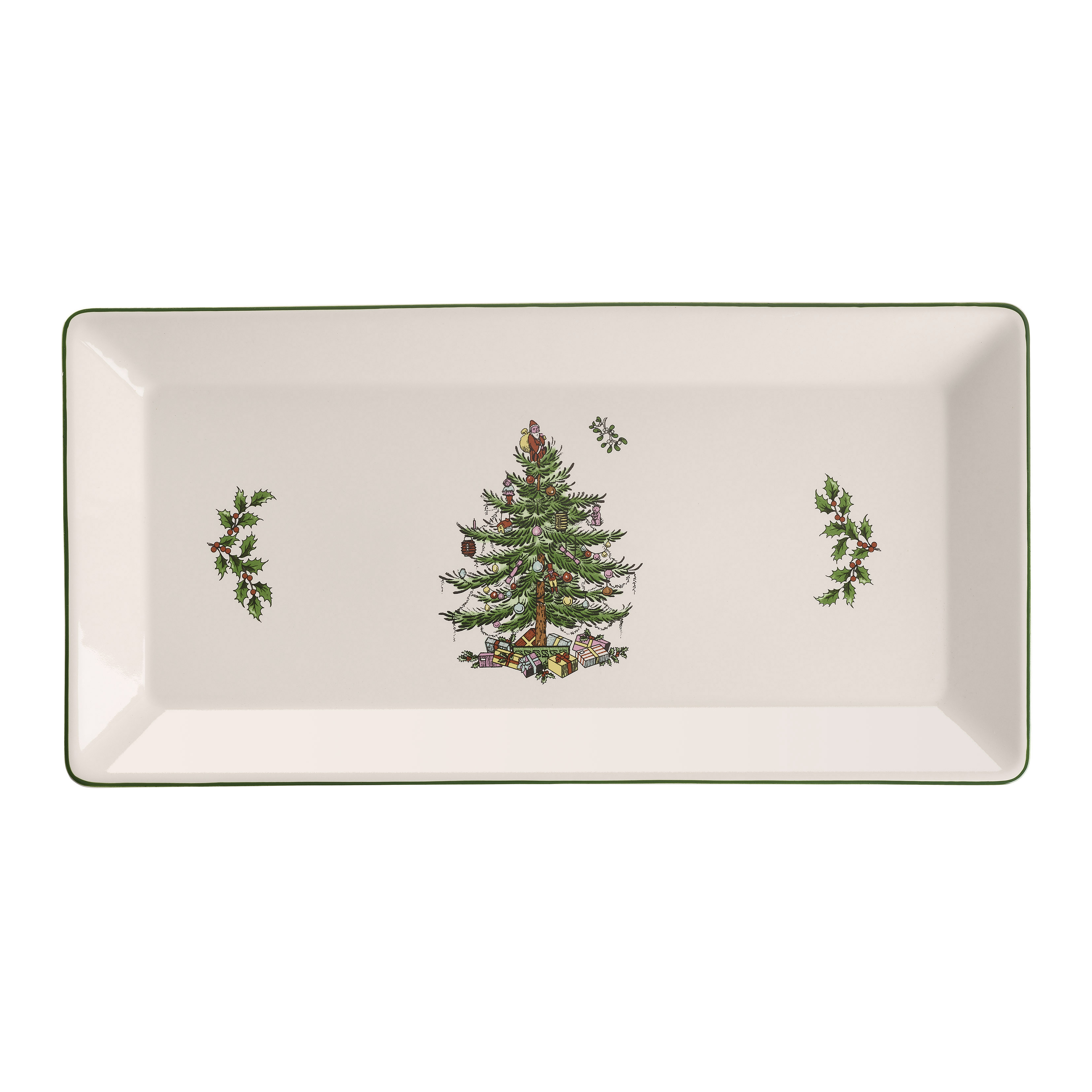 Spode Christmas Tree 14 Inch Rectangular Tray