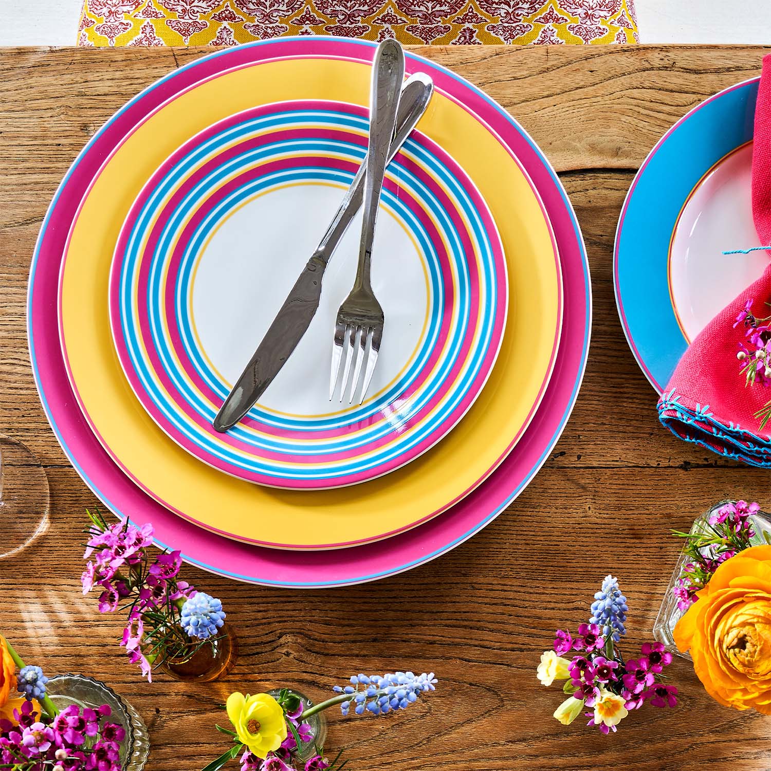 Kit Kemp Calypso Pink Platter | Spode