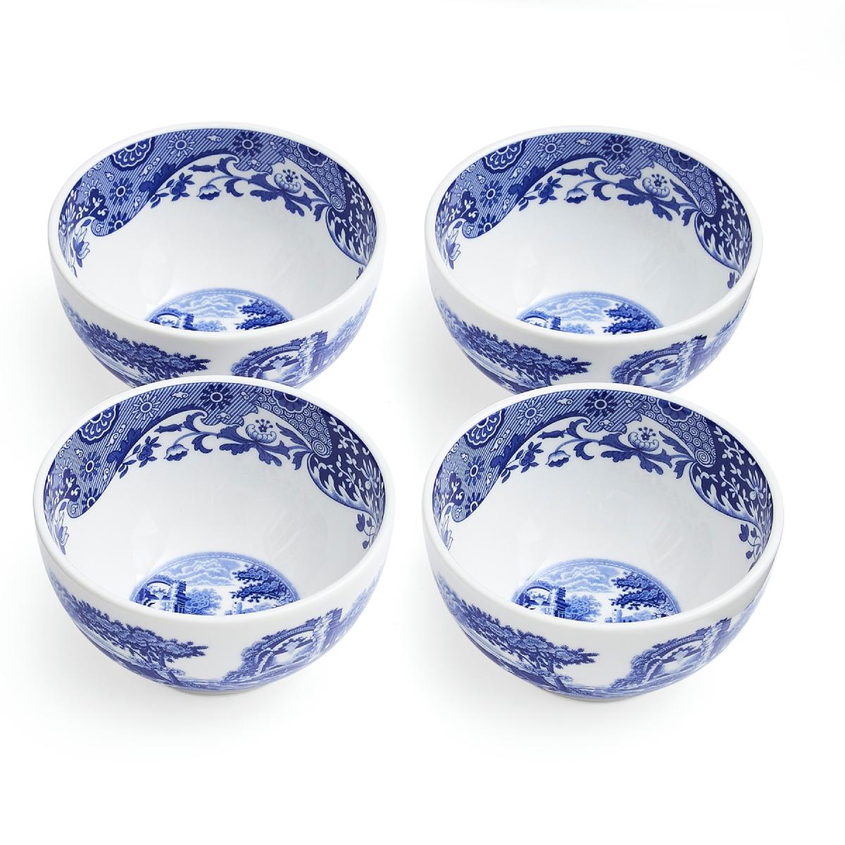 Spode Blue Italian Dip Bowls Set of 4