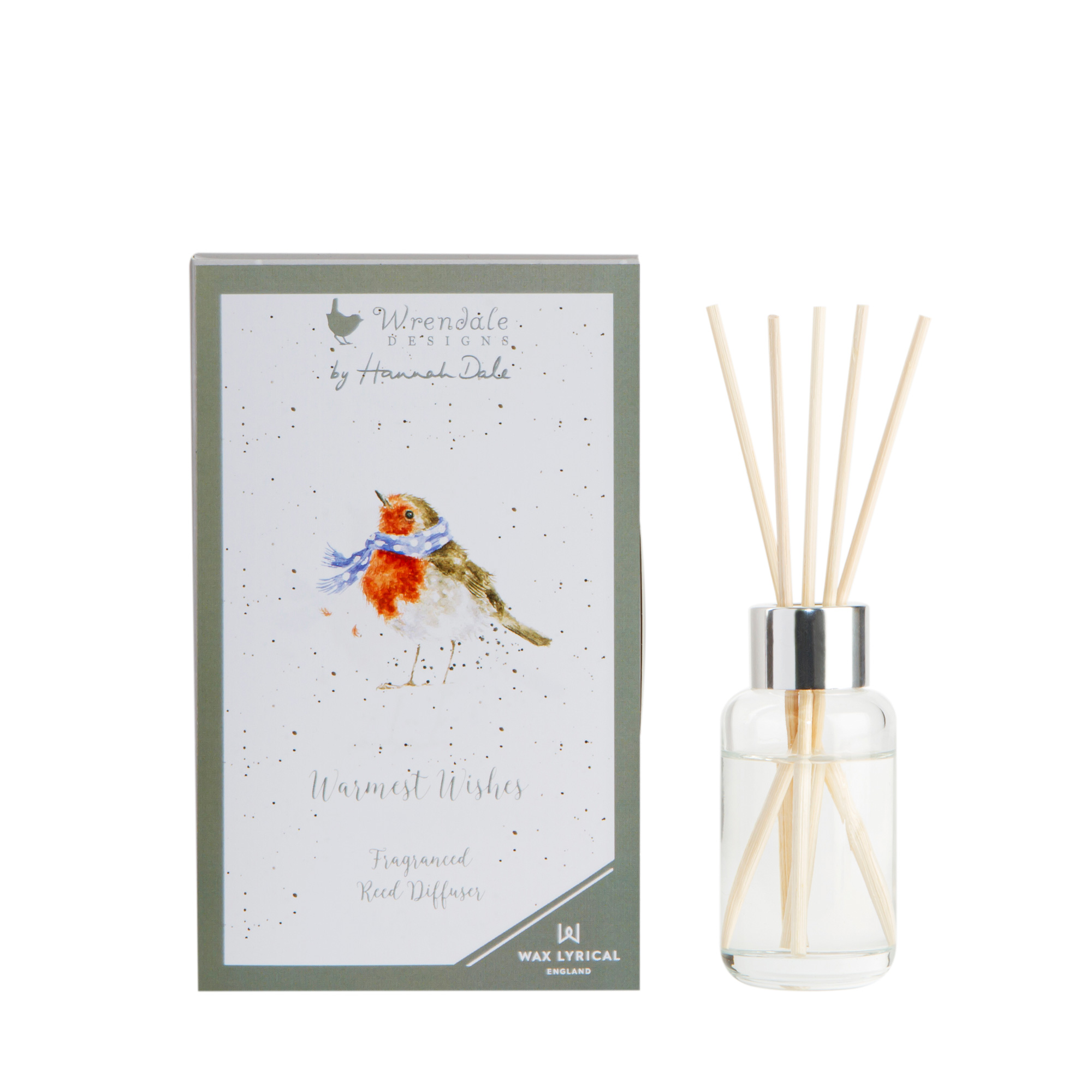 Wax Lyrical Wrendale Designs Warmest Wishes Reed Diffuser