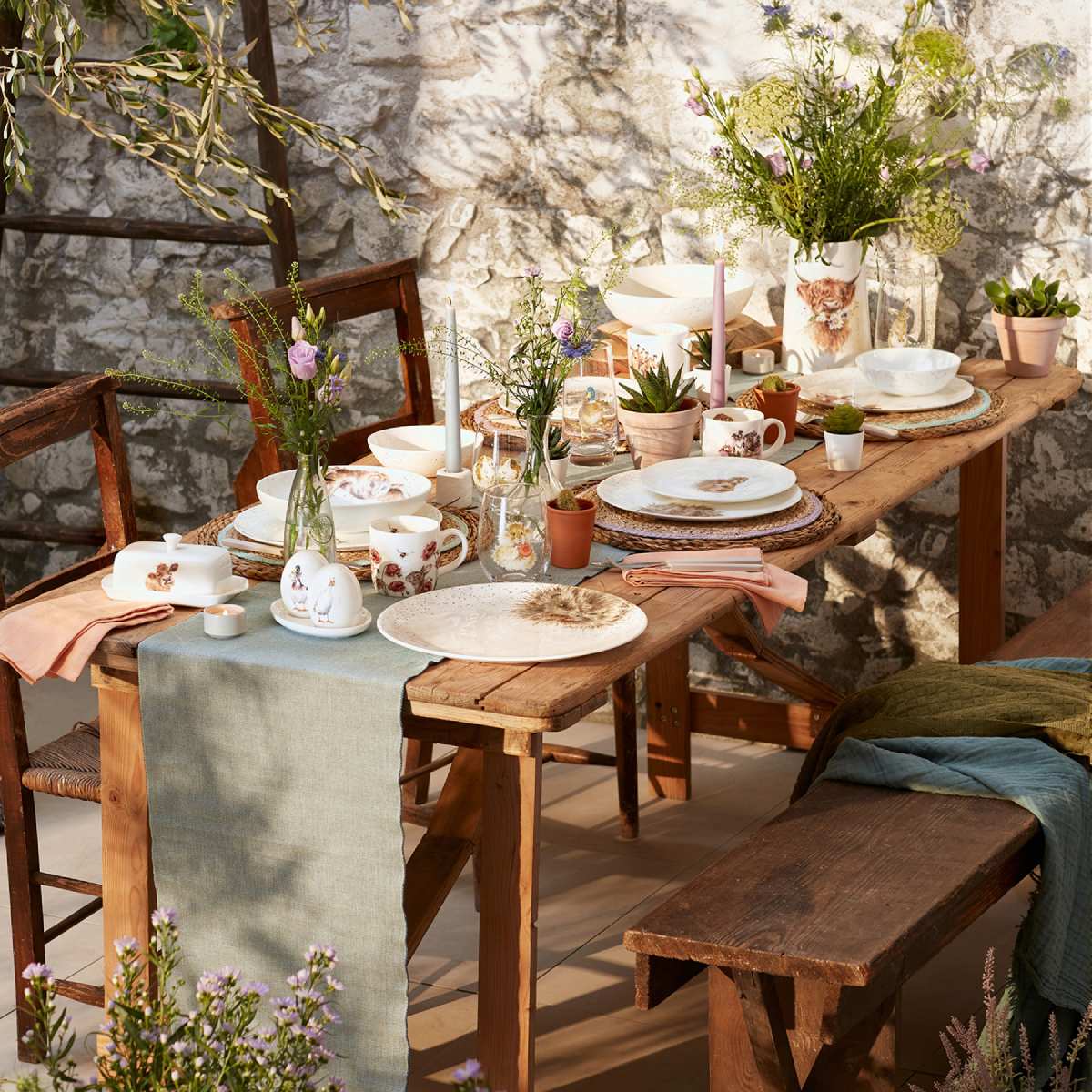 Wrendale Designs Cat And Mouse Mug (Cat)