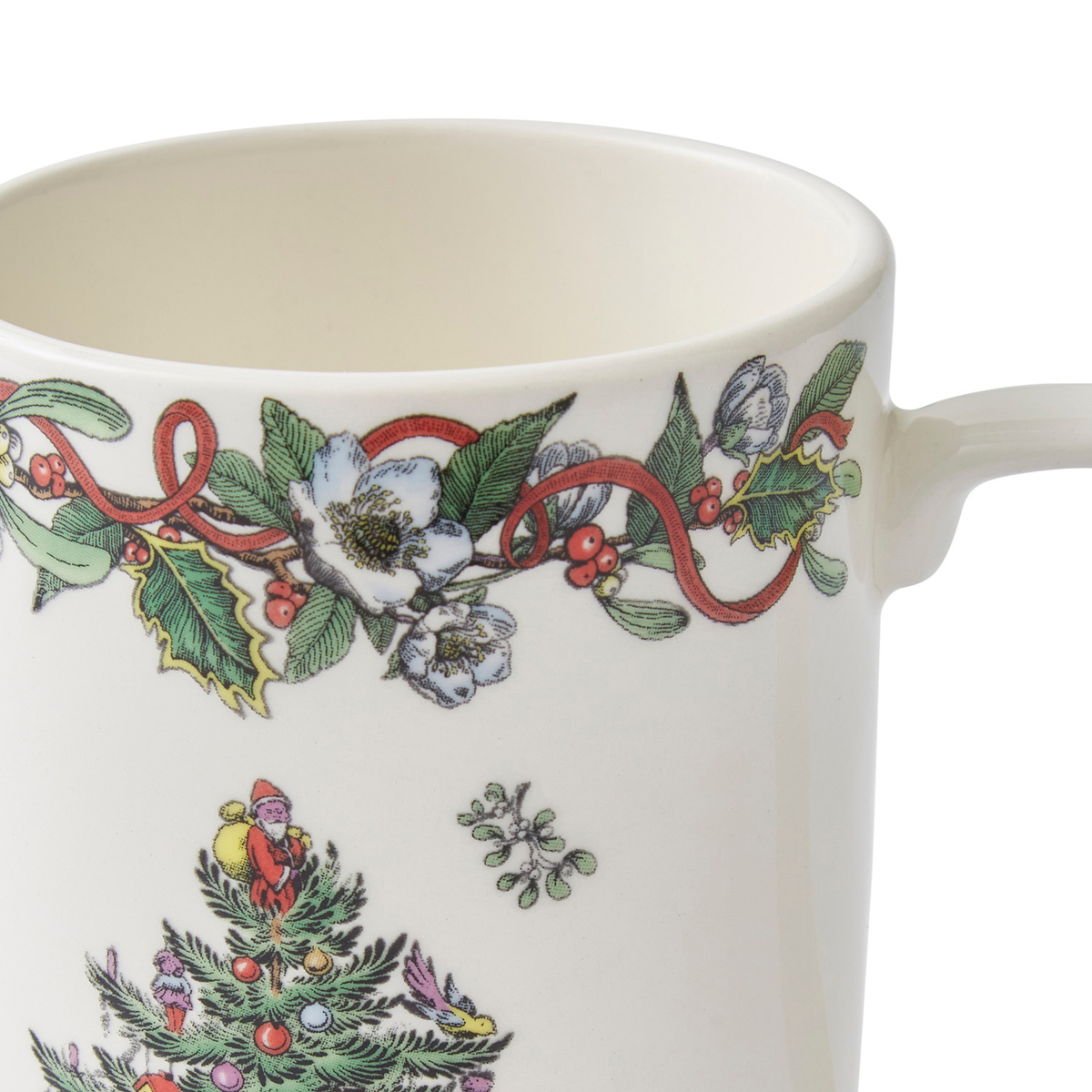 Spode Christmas Tree Wreath Mug