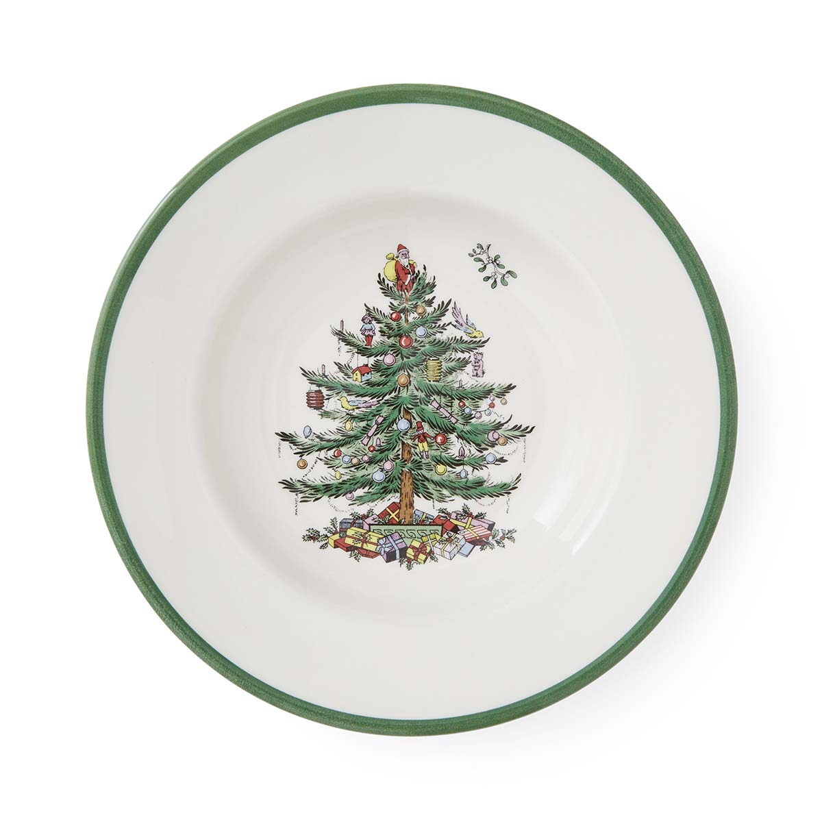 Christmas Tree Soup Plate