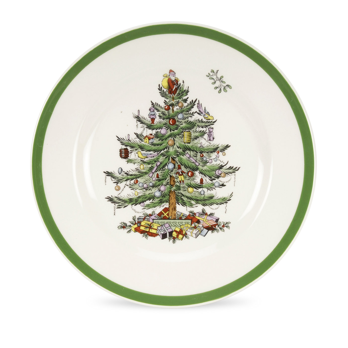 Spode Christmas Tree Set of 12 Salad Plates | Spode