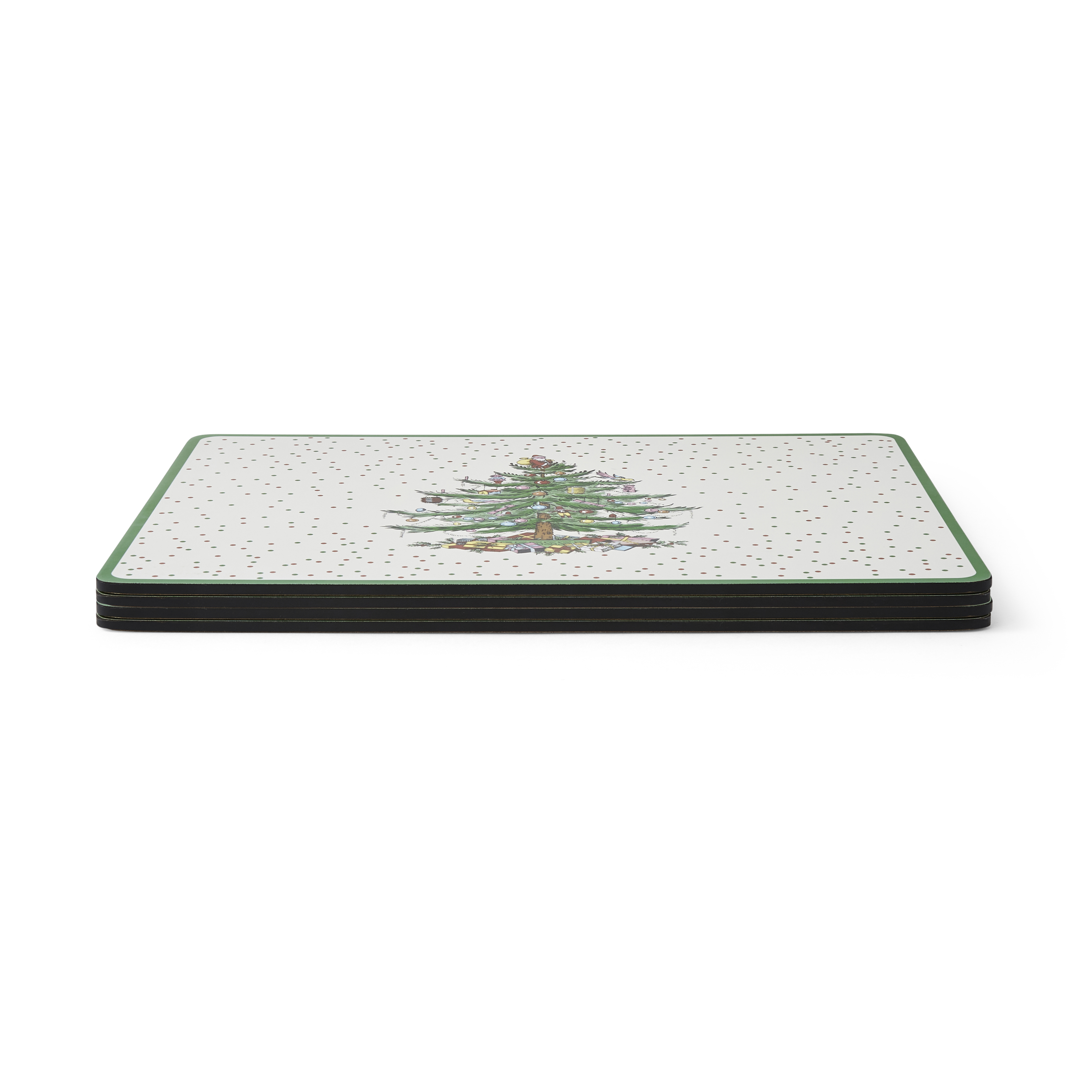 Christmas Tree Polka Dot Placemats | Spode
