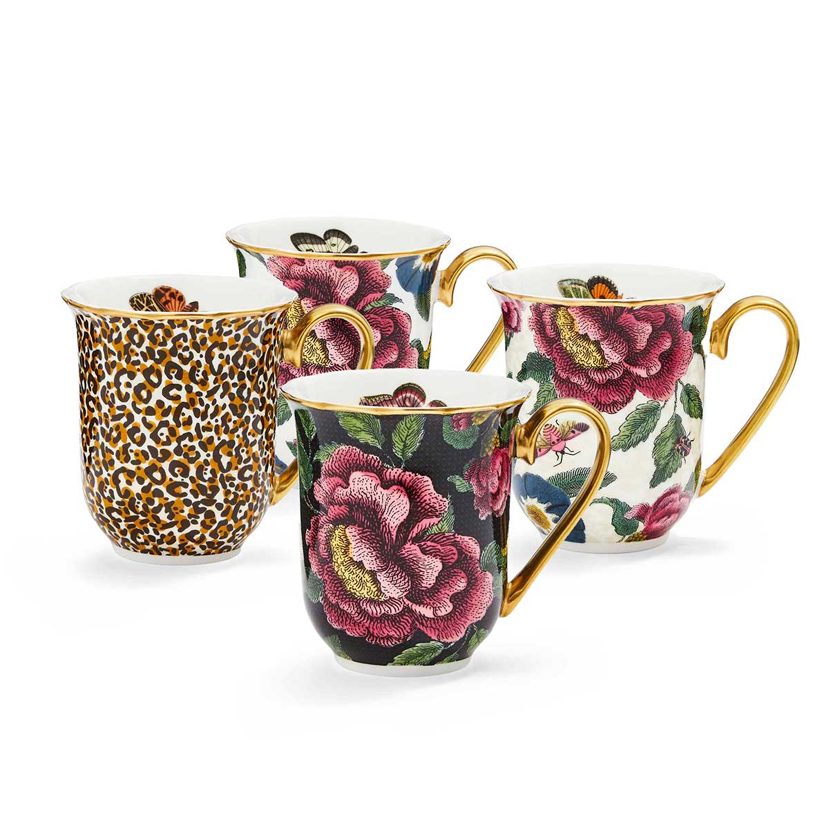 Creatures of Curiosity Set of 4 Mugs