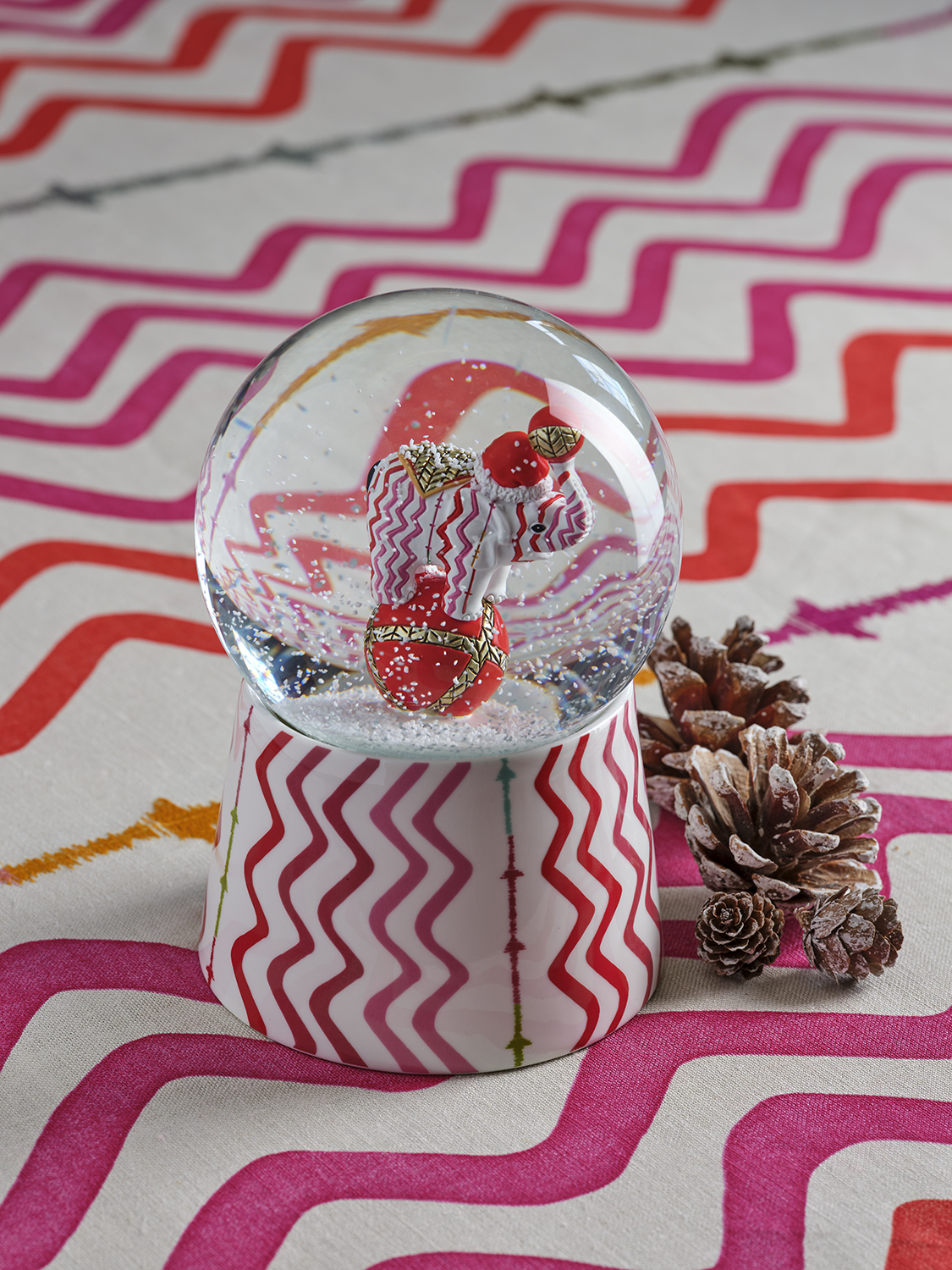 Kit Kemp Rik Rak Snow Globe| Spode