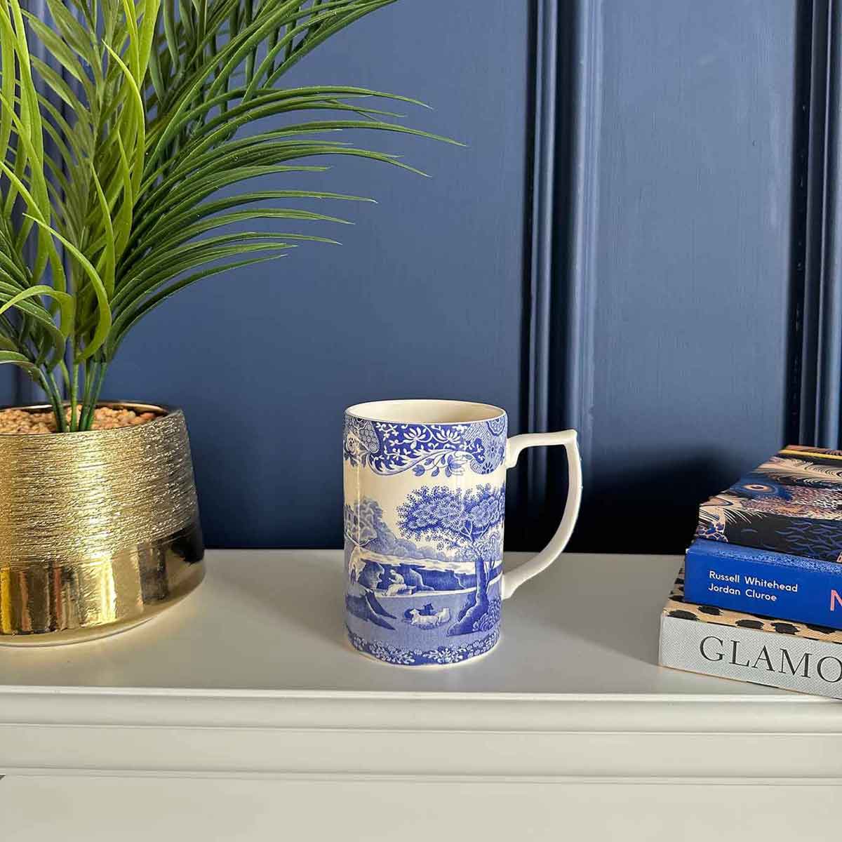 Limited Edition Blue Italian Mug