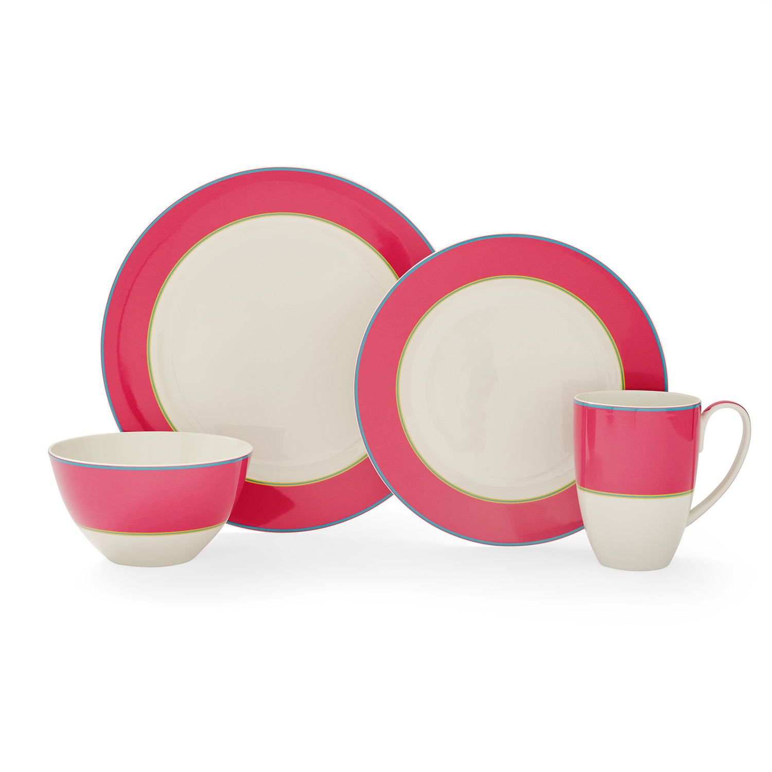 Kit Kemp Calypso Pink Place Setting| Spode